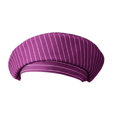 KAZEN ベレー帽 APK483-S81 ワインストライプ 業務用/新品/小物送料対象商品 | サービス用帽子 | 業務用厨房機器・調理道具・家具・食器の通販・買い取りサイト テンポスドットコム