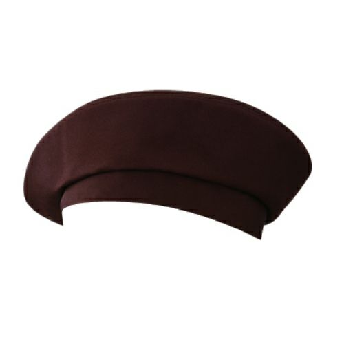 KAZEN ベレー帽 APK483-33 ブラウン 業務用/新品/小物送料対象商品 | サービス用帽子 | 業務用厨房機器・調理道具・家具・食器の通販・買い取りサイト テンポスドットコム